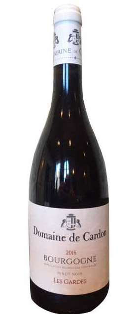 Cuvée Bourgogne 'Les Gardes' - Domaine de Cardon – Les Grappes
